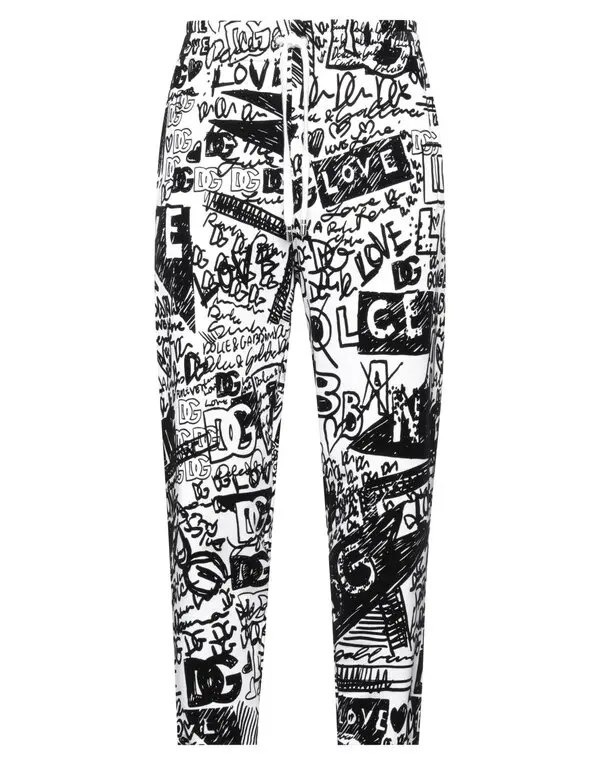 Dolce & Gabbana Pants Size Cotton, Polyamide, Elastane