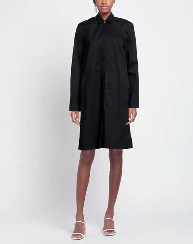JIL SANDER Cotton Shirt Dress - Midnight Blue