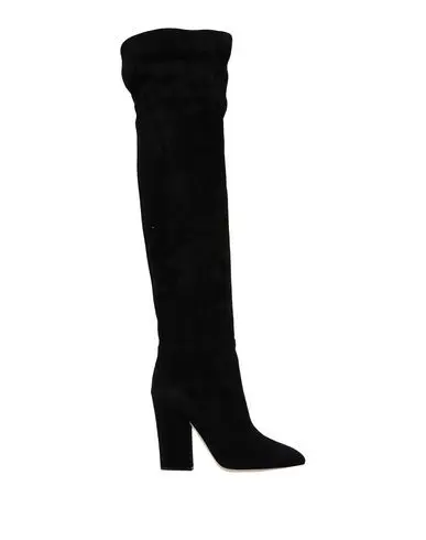 SERGIO ROSSI Leather Over-the-knee Boots - Black