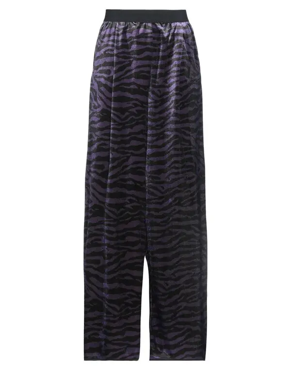 SUOLI Zebra Striped Wide Leg Pants