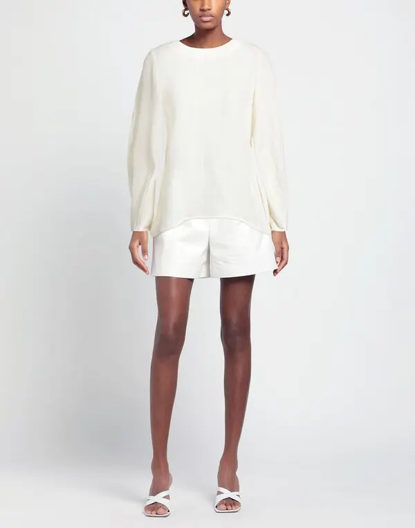 Chloé Top Cream Size Wool, Cashmere