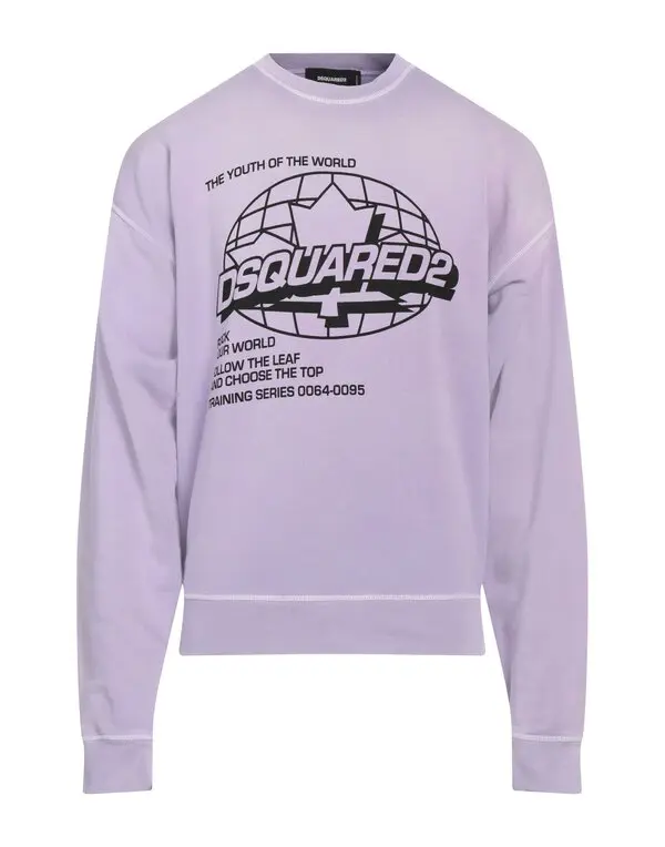 Dsquared2 Cotton Sweatshirt - Purple