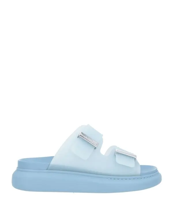 Alexander McQueen Sky Plastic Sandals - Blue
