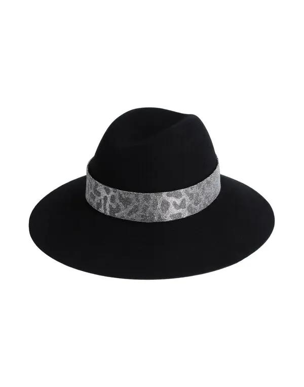 Borsalino Felt Fedora With Appliqués
