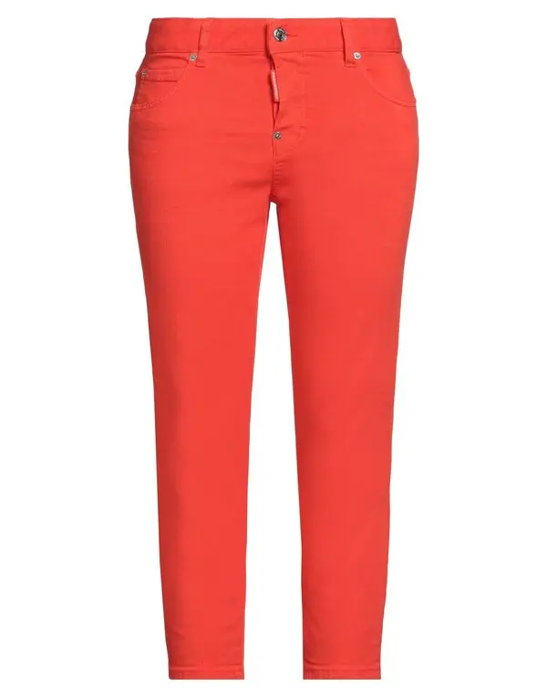 Dsquared2 Straight Leg Pants - Orange