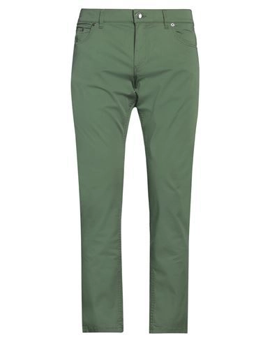 Dolce & Gabbana Tapered Slim Fit Twill Pants - Green