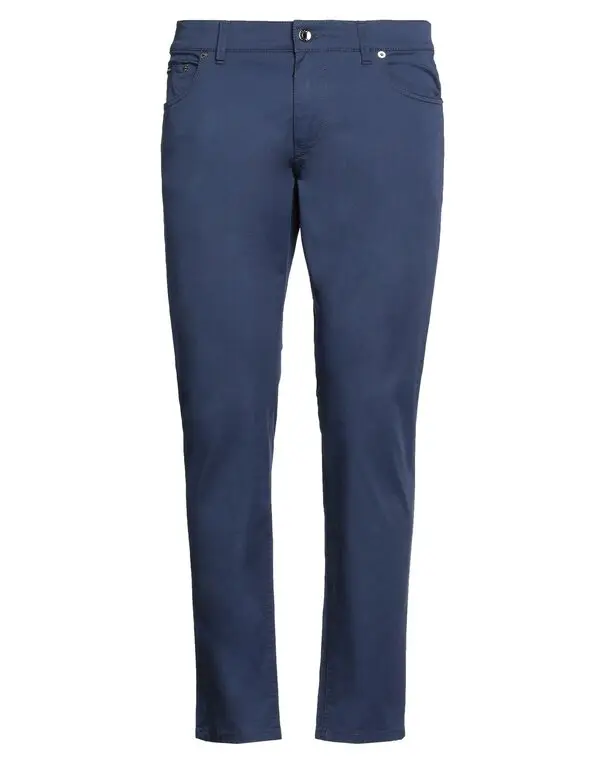 Dolce & Gabbana Tapered Slim Fit Twill Pants - Navy