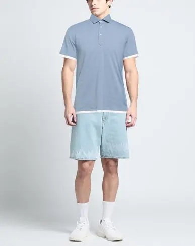 Brunello Cucinelli Polo Shirt Pastel Cotton, Linen