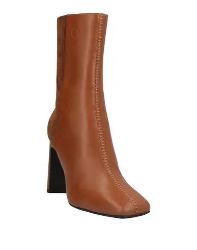 High Ankle Boots - Brown