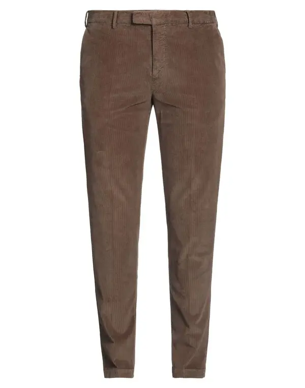 PT TORINO Pants Size Cotton, Lyocell, Elastane - Brown
