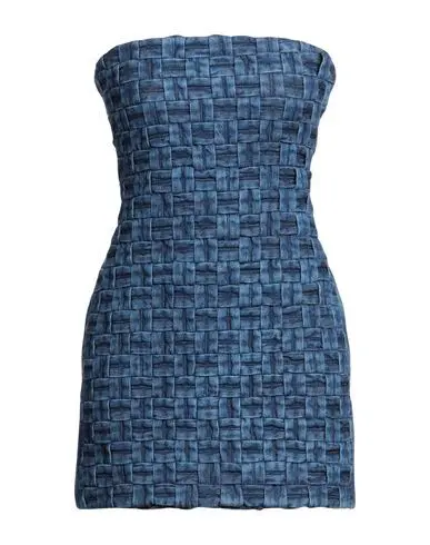 Pinko Mini Denim Patchwork Dress