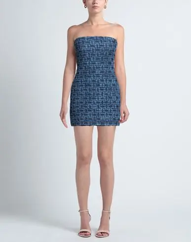 Pinko Mini Denim Patchwork Dress