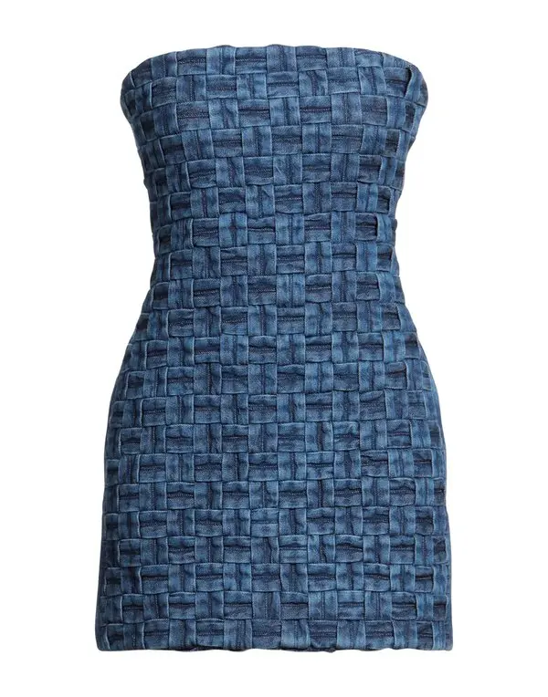 Pinko Mini Denim Patchwork Dress
