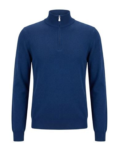 GRAN SASSO Turtleneck Size Cashmere - Navy
