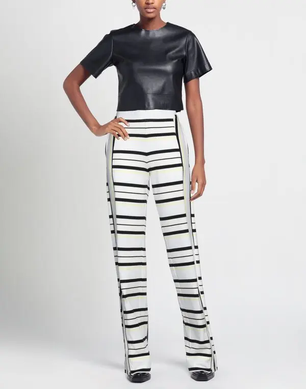 VIVIENNE WESTWOOD Striped Wide Leg Trousers