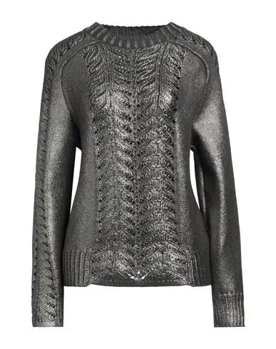 Alberta Ferretti Metallic Virgin Wool Sweater