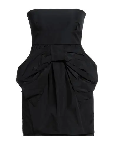 Red Valentino Mini Trapeze Dress - Black