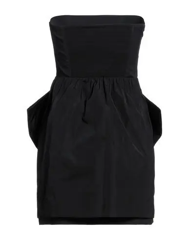 Red Valentino Mini Trapeze Dress - Black