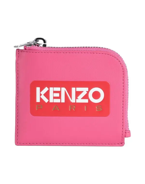 Kenzo Coin Purse Bovine Leather - Magenta