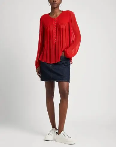 Isabel Marant Étoile Georgette Top - Brick