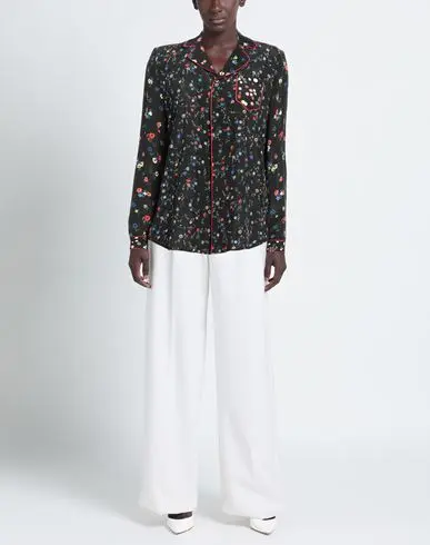 Red Valentino Floral-print Crepe Shirt