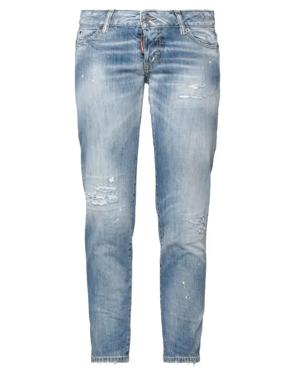 Dsquared2 Straight-leg Jeans With Distressed Detailing