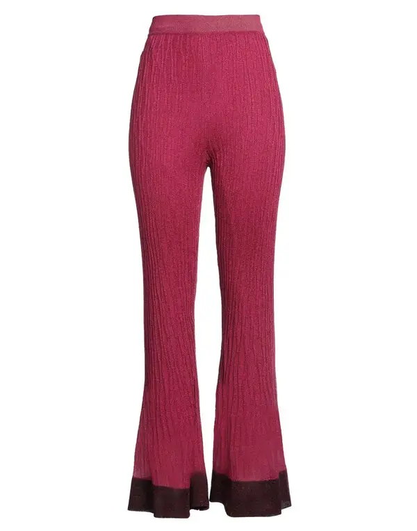 Missoni Flared Knit Pants - Magenta