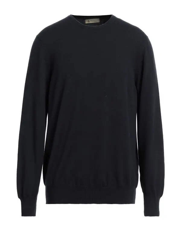 PIACENZA CASHMERE 1733 Solid Color Crewneck Sweater