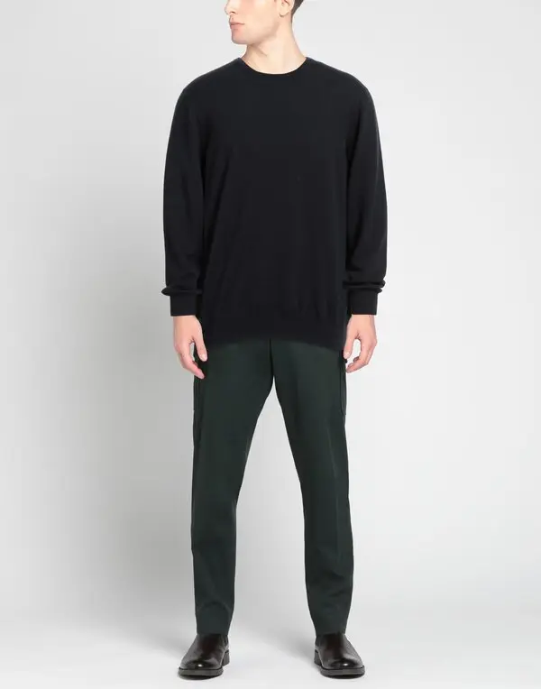 PIACENZA CASHMERE 1733 Solid Color Crewneck Sweater
