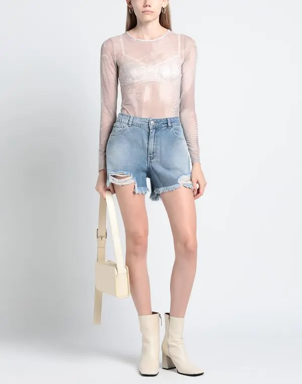TWINSET Denim Shorts