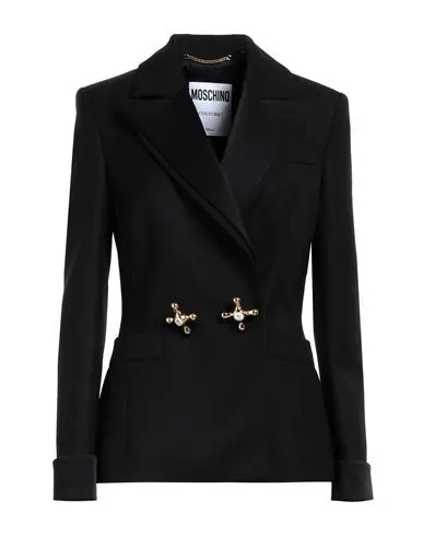 Moschino Double-breasted Blazer - Black
