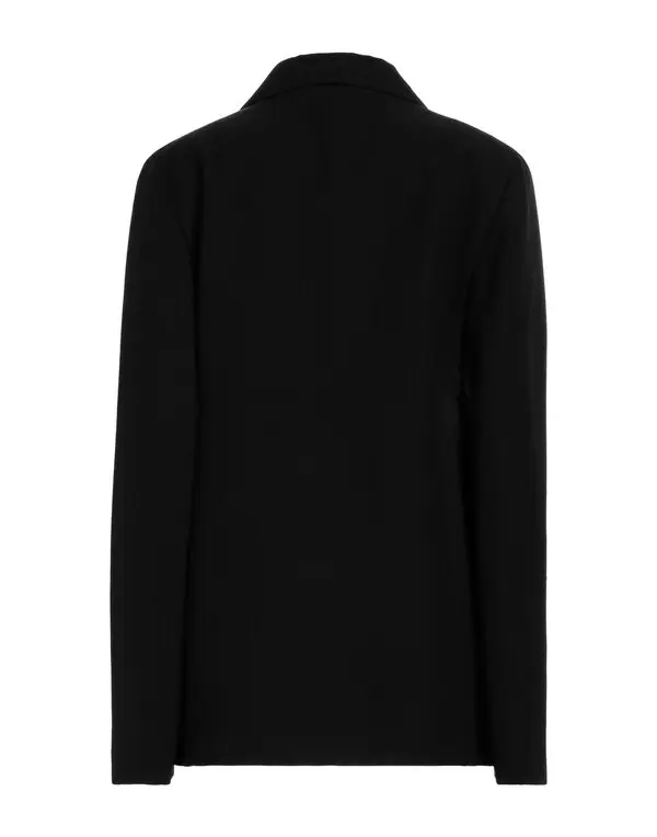 Jil Sander Suit Jacket Dark Size Viscose, Silk In Black - 46