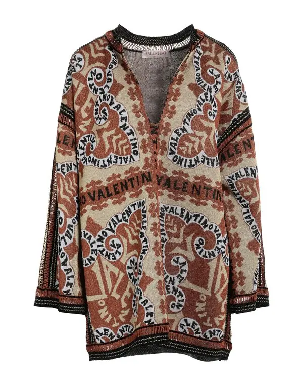 Valentino Garavani Knitted Lamé Sweater