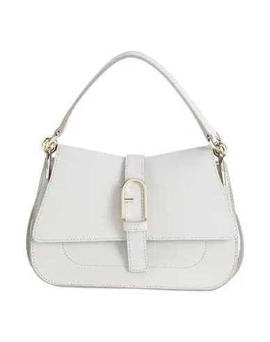 Furla Flow Mini Top Handle Handbag - Off White