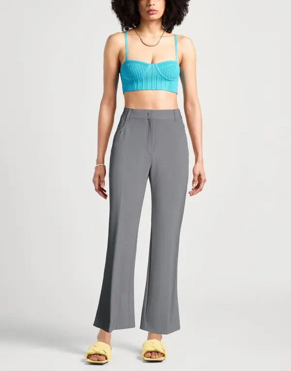 Stella McCartney Wide Leg Trousers - Grey