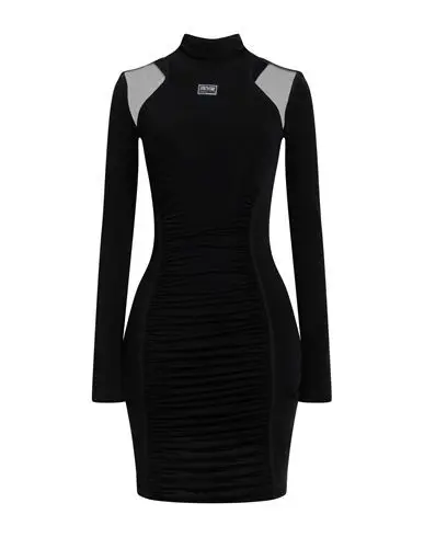 Versace Mini Dress Viscose Elastane Polyamide - Black