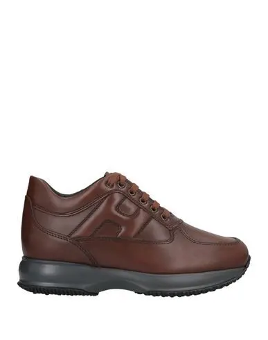 Hogan Sneakers Size Soft Leather - Brown