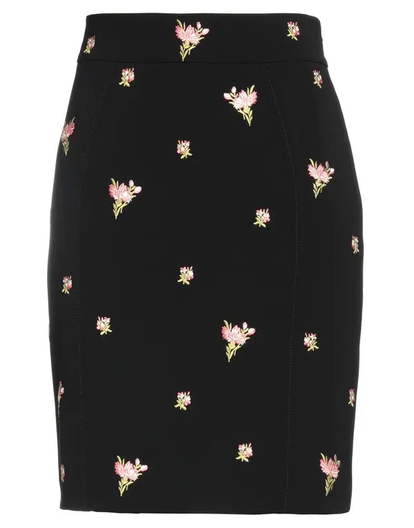 Moschino Mini Pencil Skirt - Black