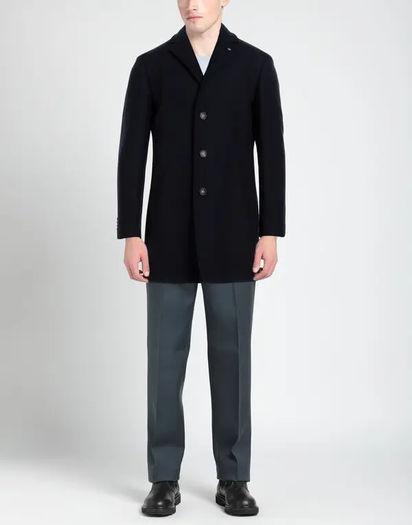 MANUEL RITZ Coat Size Virgin Wool, Polyamide