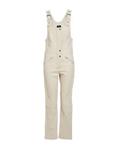 Isabel Marant Jumpsuit In Lambskin - Off White