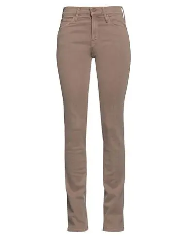 MOTHER Flared High-waisted Jeans - Beige