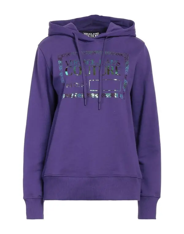 Versace French Terry Sweatshirt - Purple
