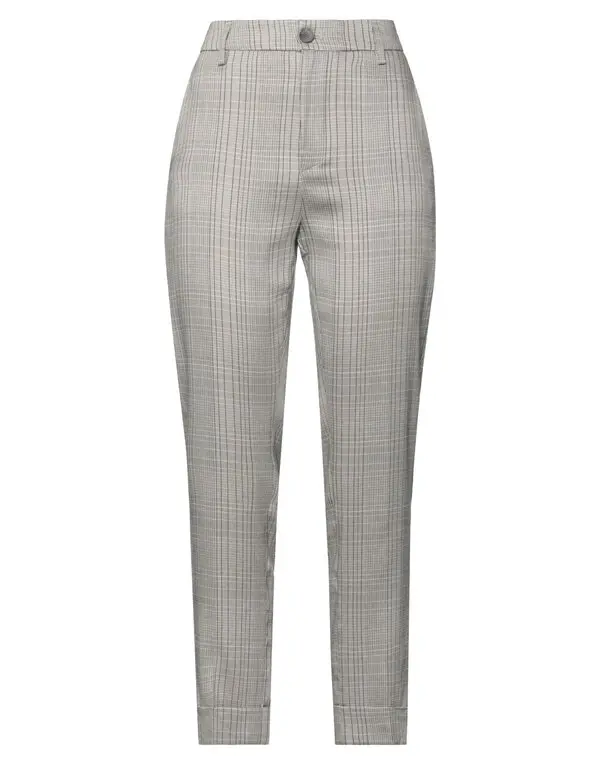 DONDUP Straight Leg Trousers - Grey