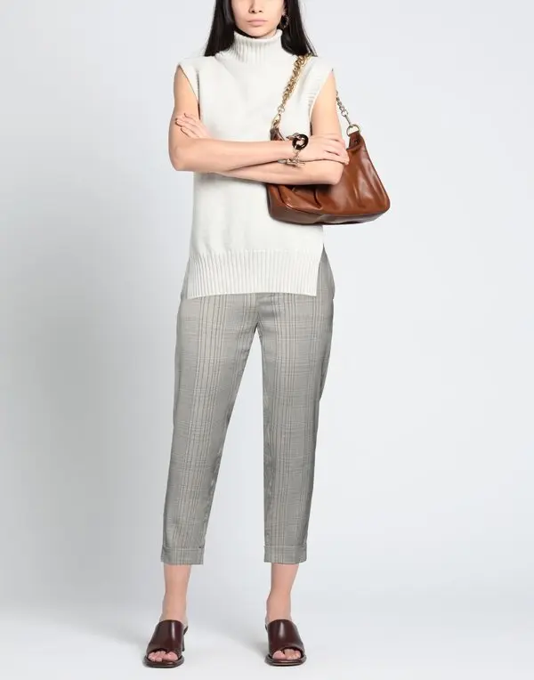 DONDUP Straight Leg Trousers - Grey