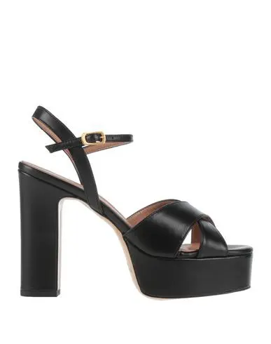 BALDININI Leather Sandals - Black