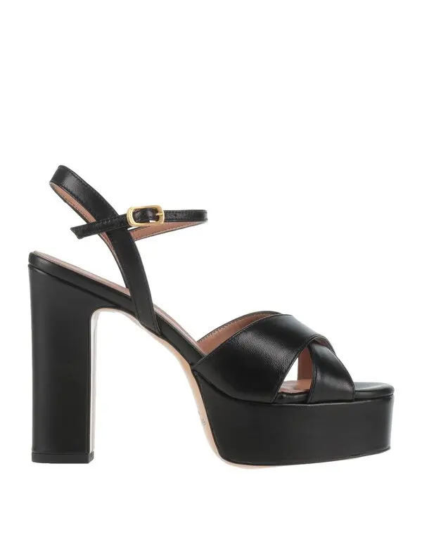BALDININI Leather Sandals - Black