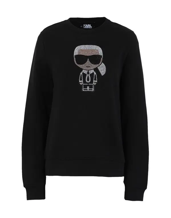 Karl Lagerfeld Ikonik Rhinestones Sweatshirt