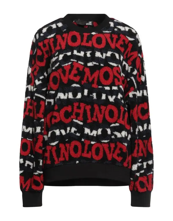 Moschino Sweatshirt Size Acrylic, Polyester