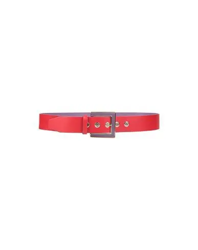 Missoni Leather Belt - Red