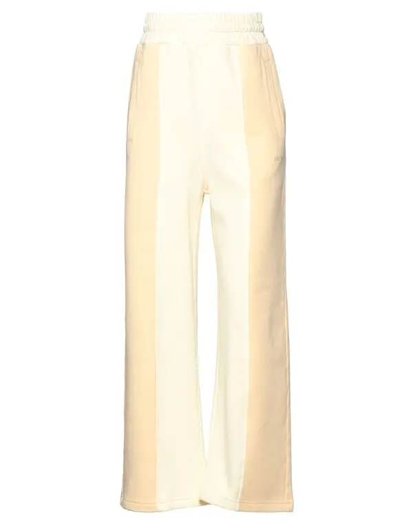 AMBUSH Flared Two-tone Pants - Pastel Yellow